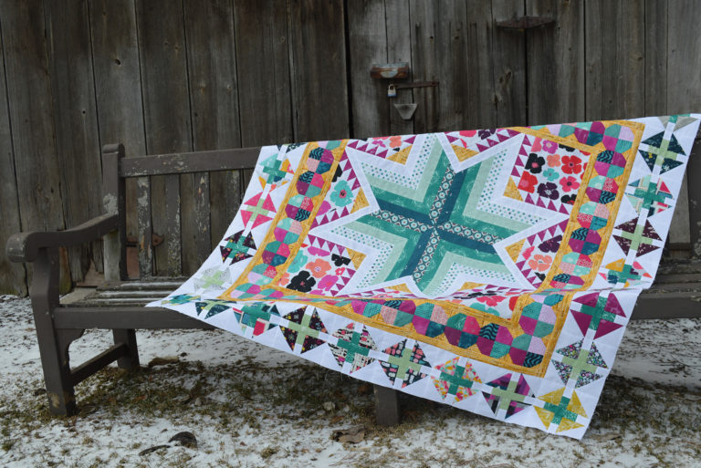 Pixie Medallion Quilt Along: Shoo-Fly Border – Color Girl Quilts by ...